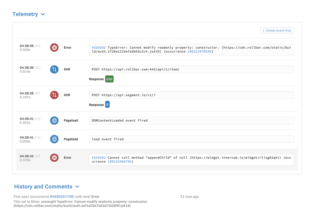 Integrations: Google Cloud | Rollbar