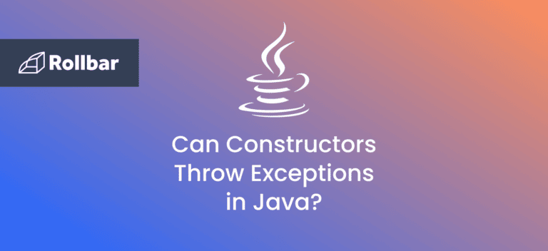 3 Ways To Catch Multiple Exceptions In Java Easy Examples Rollbar 3294