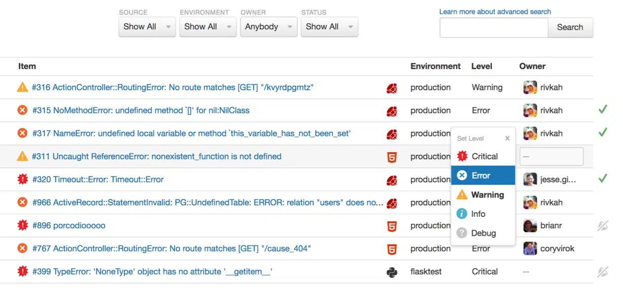 Better workflows for managing errors | Rollbar Better workflows for managing errors | Rollbar
