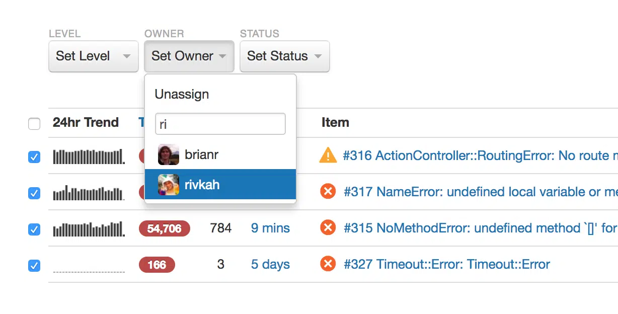 Better workflows for managing errors | Rollbar Better workflows for managing errors | Rollbar