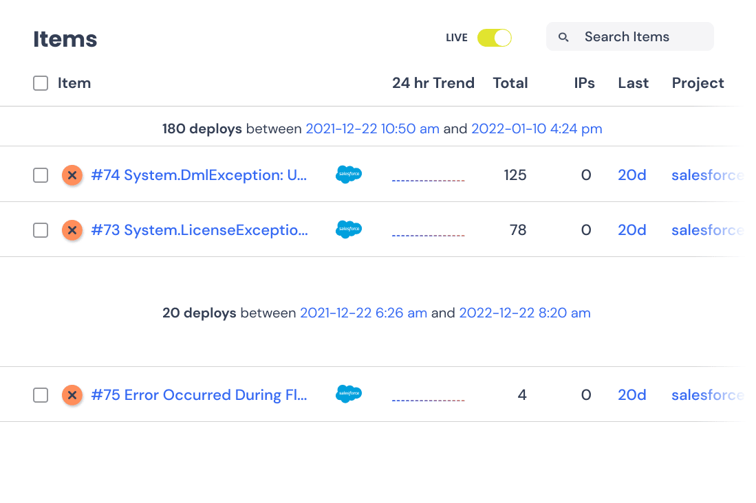 Salesforce Apex Tracking with Rollbar | Rollbar Salesforce Apex Tracking with Rollbar | Rollbar