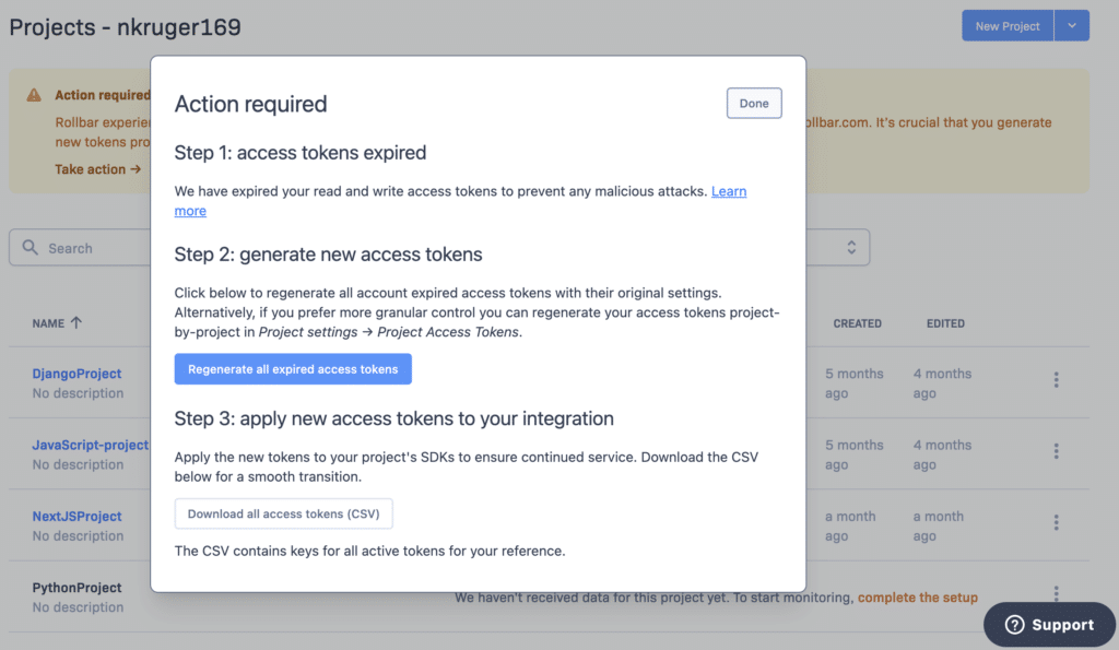 How to Rotate Your Tokens | Rollbar